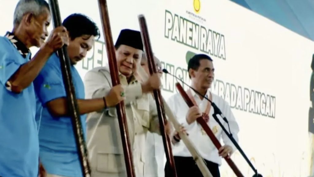 Presiden Prabowo Resmi Indonesia Swasembada Pangan 2025